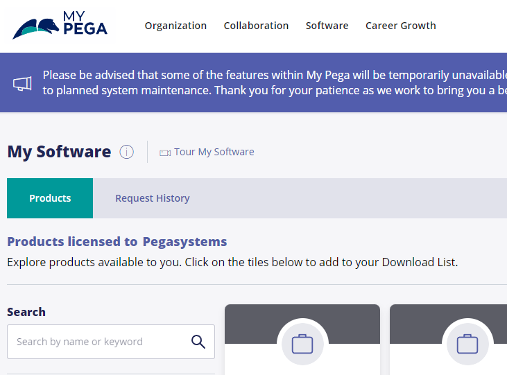 Requesting Pega CDH zip file to install | Support Center